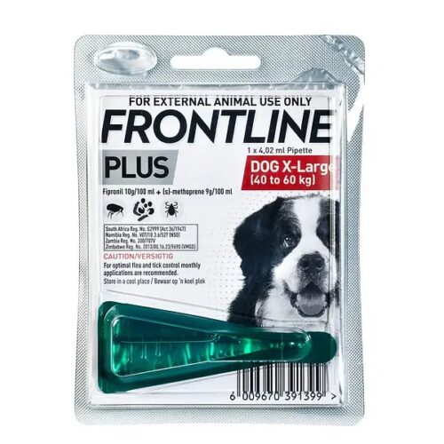 Frontline Plus for dogs (S1) (treatment & prevention of ticks and fleas ...