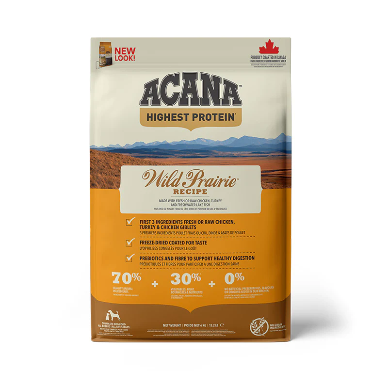 Acana Wild Prairie Dog Recipe - Silkworm Shop South Africa